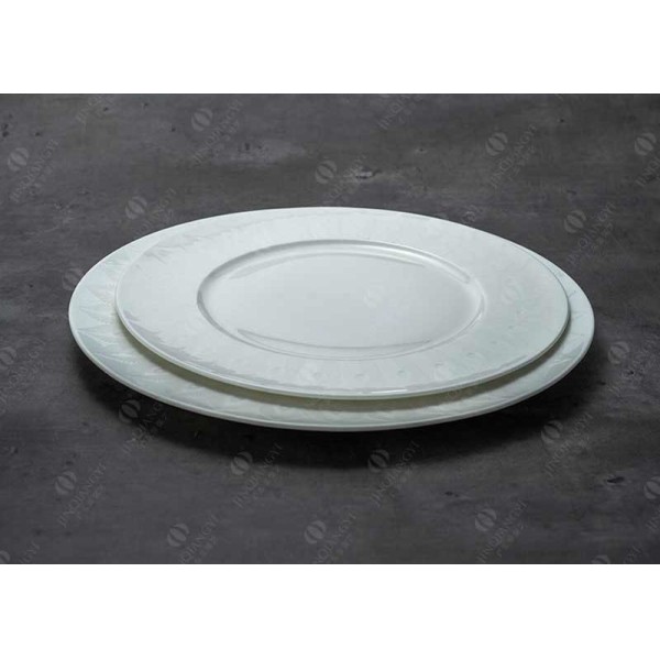 Quality Phoenix Embossed Bone China Dinnerware Set 12pcs for sale