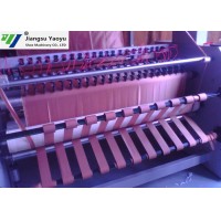 Quality Energy Saving Leather Fabric Strip Cutter Machine For Chemical Fabric / Nylon for sale