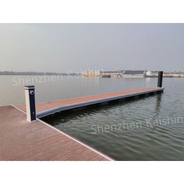 Quality Pedestal Pontoon Floating Dock Water Bridge 3.0KPA For Swimming Pool for sale