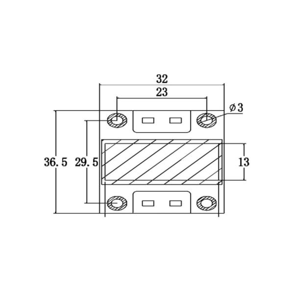 Quality 32x36mm 270W 14-16W/cm2 365nm 370nm Cooper Substrate UVA COB LED Module for for sale