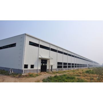 Quality Steel Structure Warehouse Building Construction Large Span Easy Assemble for sale