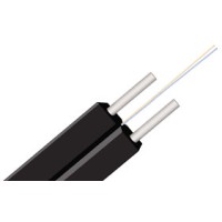 Quality FTTH Indoor Drop Cable 1 Core halogen free sheath drop wire cable for sale