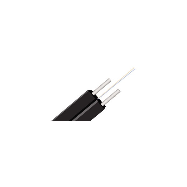 Quality FTTH Indoor Drop Cable 1 Core halogen free sheath drop wire cable for sale