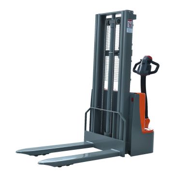 Quality Workshop Light 3m 1000KG Power Electric Stacker Forklift for sale