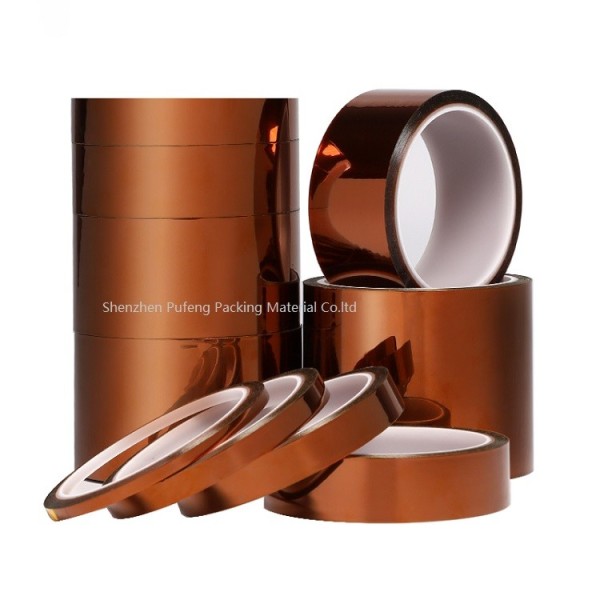 Quality Kapton Tape Polyimide Tape with 260℃ Temperature Resistance Silicone Adhesive for sale