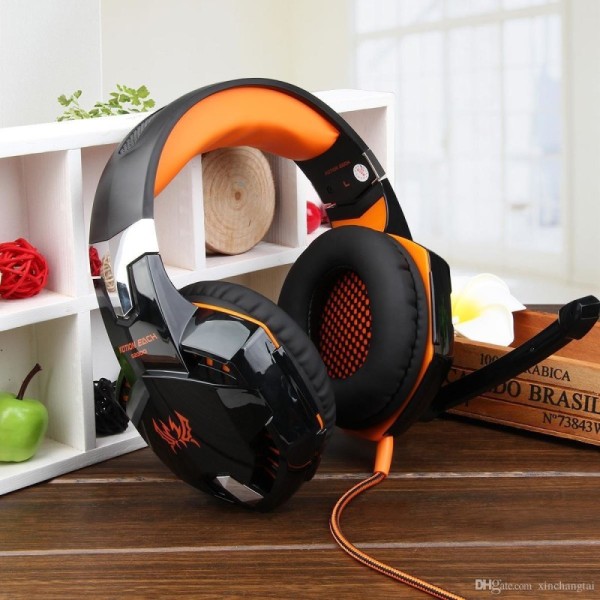 Quality KOTION EACH G2000 100mA 2.2kohm Deep Bass Gaming Headset for sale