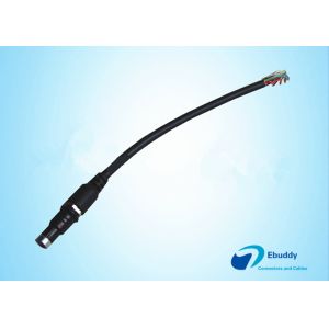 Quality Custom Cable Assembly Military Cable With Fischer Connectors Black for sale