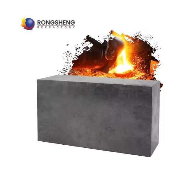 Quality High Purity Carbon Brick Anti Corrosion Aluminium Magnesium Carbon Brick Refractory Carbon Bricks For Steel Ladle for sale