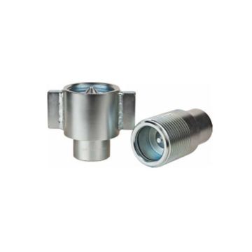 Quality 207 Bar Thread To Connect Valved Brass Quick Coupler for sale