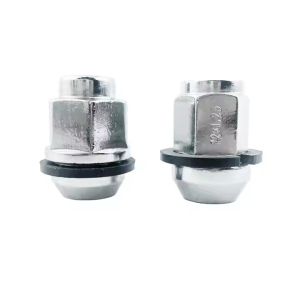 Quality M12x1.25 Hex Wheel Lug Nut With Spacer Chrome for sale