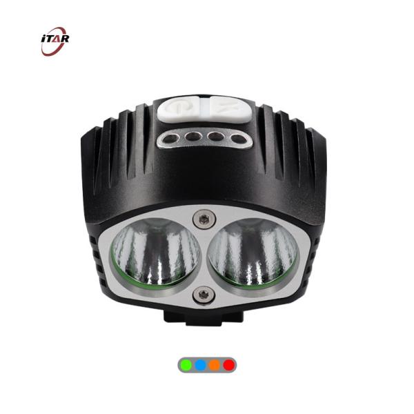 Quality OEM 2000 Lumens Bike Light , Bicycle Flashing Lights Owl Eyes Designed for sale