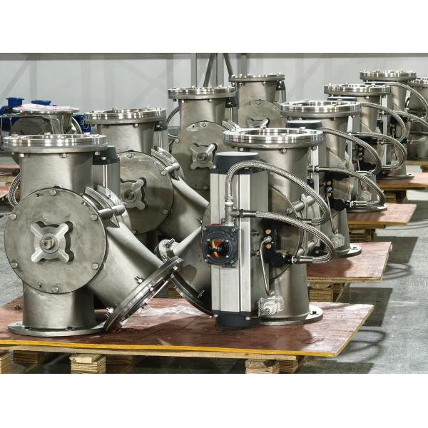 Quality Inline Mounting Type Automatic Diverter Valve for High Temperature Industrial for sale
