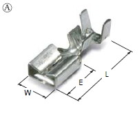 Quality 250 Series Korea Electric Terminal ST730412-3 Avss 0.75~2.27 Natural Color for sale