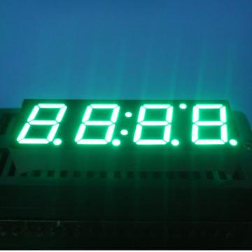 Quality Ultra Red 0.39" Led Clock Display Common Anode 4 Digit 7 Segment For Instrument for sale