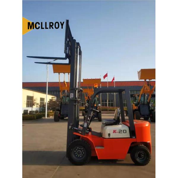 Quality Four Wheel Diesel Powered Forklift 2 Ton Multifunctional For Industrial for sale