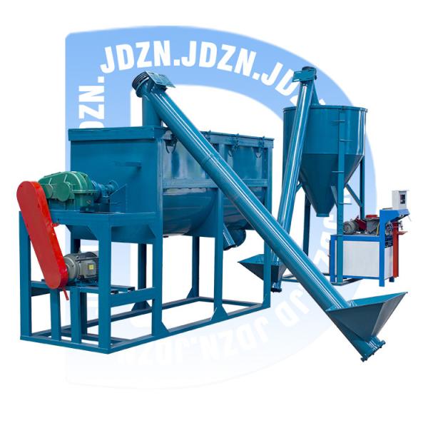 Quality Max. Loading Capacity 900L Automatic Dry Mixed Mortar Equipment for Mixing Raw for sale