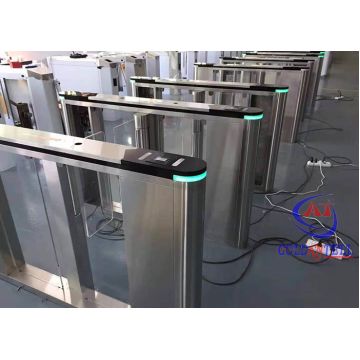 Quality AC / DC Security Turnstile Gate With RFID Fingerprint Facial Recognition Access for sale