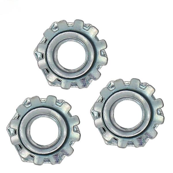 Quality Aluminum 700N Hex Head Nuts M54 Serrated Flange Lock Nut for sale