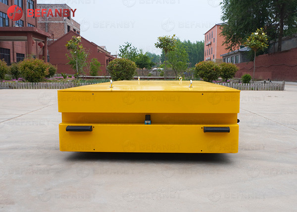 Quality Q235 Agv Intelligent 15t Trackless Flatbed Trolley for sale