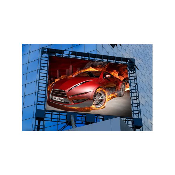 Quality SMD2727 Outdoor Advertising Full Color LED Rental Screen Iron/Steel Case for sale