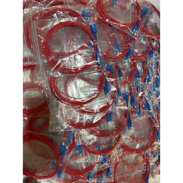Quality CATV LC To LC Single Mode Fiber Patch Cable 50/125 Duplex OM3 Fiber Jumpers for sale