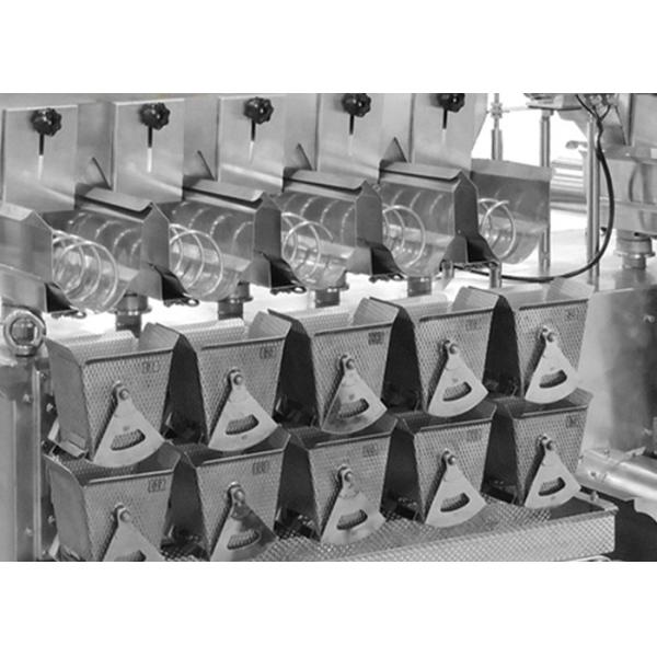 Quality High Accuracy TOUPACK 60P/M Pickle Packaging Machine 8 Head for sale