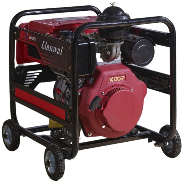 Quality 3kW 220V Engine Driven Arc Welder Diesel Welding Generator 210A for sale