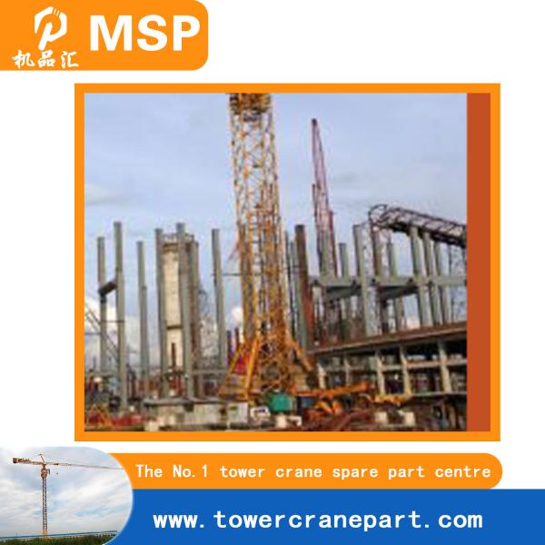 Quality 1t-9t Tip Load Hammer Head Tower Crane With 50-70M Jib Length 8-32 Tons Load for sale