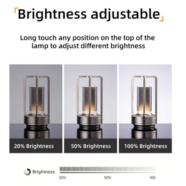 Quality Retro Cross Shaped Touch Led Light Tri Color Dimmable LED Desk Light With C Type for sale