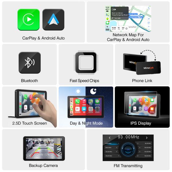 Quality GRANDnavi Wifi BT Portable Navigation Device Universal 9Inch Linux System for sale