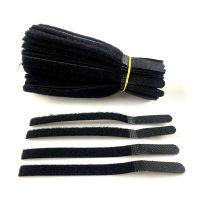 Quality Label Printed Cleanable nylon reusable Hook And Loop Cord Ties for sale