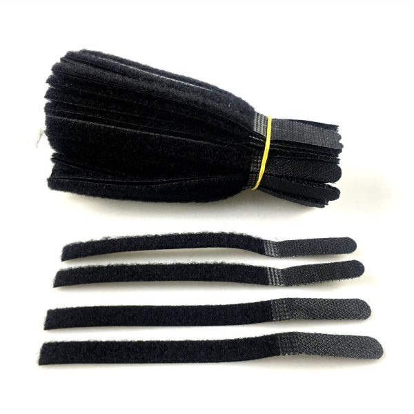 Quality Label Printed Cleanable nylon reusable Hook And Loop Cord Ties for sale