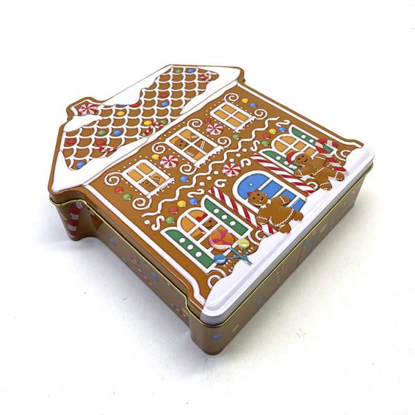 Quality Customized color CMYK Printing Empty Iron Can Gift Tin Cans for sale