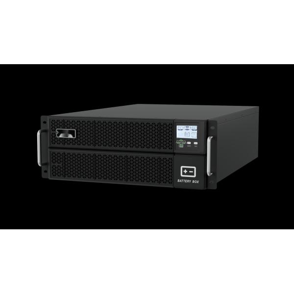 Quality 6-10kVA Single Phase High Frequency Online UPS Power Supply Rack Mount With Battery for sale