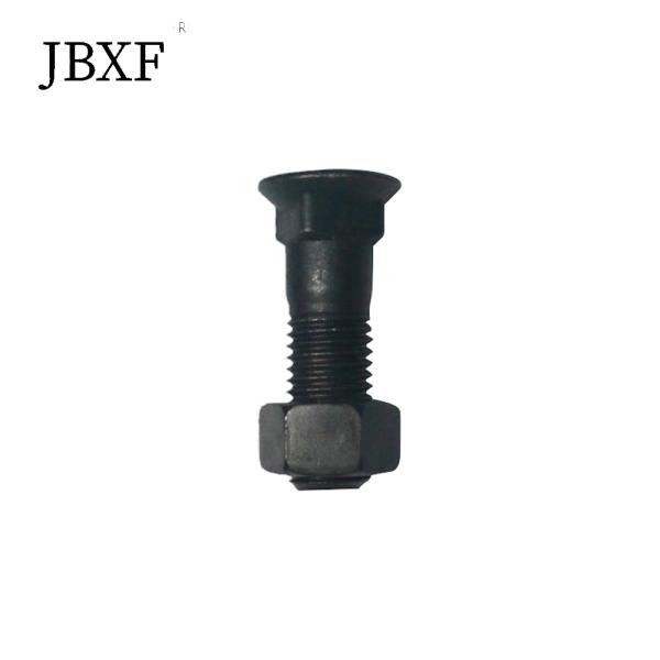 Quality High Strength Track Bolt And Nut Carbon Steel For Volvo EC360 Hitachi ZX450 for sale