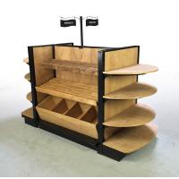 Quality Steel Wooden Retail Supermarket Gondola Shelving For Shop for sale