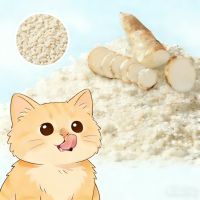 Quality 100% Biodegradable Low Dust Fast Clumping Cassava Cat Litter Made from Natural for sale