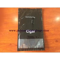 Quality Gravure Printing LDPE Cigar Humidity Bags With Zipper for sale