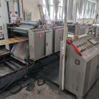 Quality Used Continuous 4 Colors Flexo Printing Machine For Woven Bag for sale