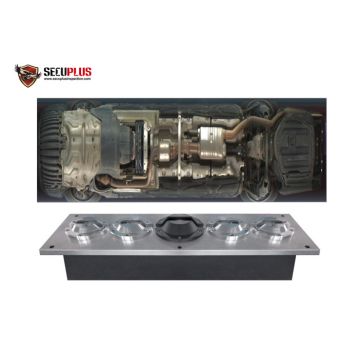 Quality 5000*2048 Pixels CCD Under Vehicle Surveillance System 100W for sale