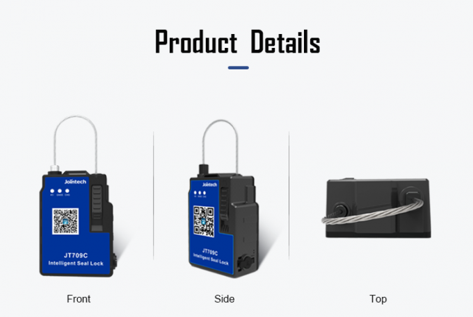 Jointech JT709C Smart Container Seal Tracking For Cargo Security And GPS Navigation Seal Lock 9