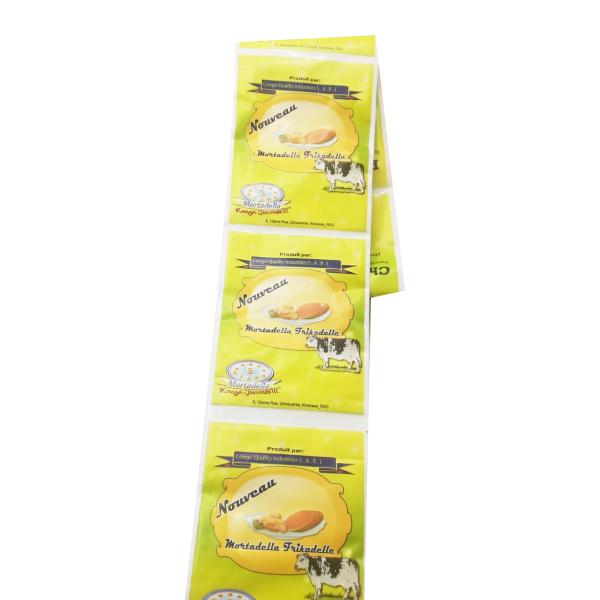 Quality Logo Customized Printing Wholesale Food Grade Plastic Sausage Casings for sale