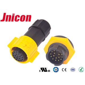 Quality Power Signal Waterproof Circular Connectors 18 Pin For Outdoor Electronic for sale