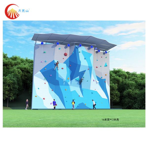 Quality All Ages Artificial Rock Climbing Boulder Playground Rock Climbing Wall ROHS for sale