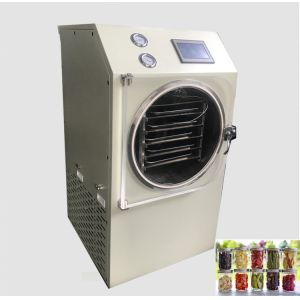 Quality Touch Screen Small Freeze Dry Machine Operating One Key Start SUS304 for sale