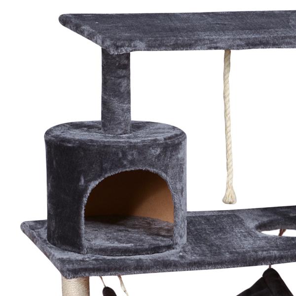 Quality Dark Grey Detachable Sisal Cat Scratching trees toys for sale
