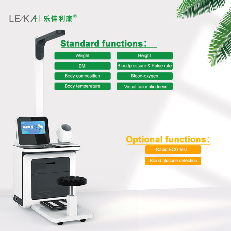 Quality Medical Kiosk Self Service Intelligent Detection Kiosk for Seamless Data for sale