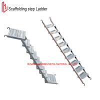 Quality Hot Dip Galvanized Scaffolding Staircase Q235 Scaffolding Step Ladder for sale