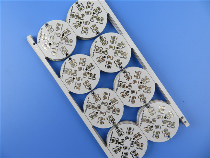 Quality Metal Core PCB Built On Aluminium Base With Panel Shipment for LED Lighting for sale