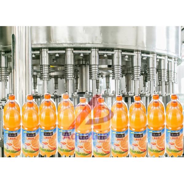 Quality Hot Beverage AISI316L Juice Filling Machine High Filling Accuracy for sale